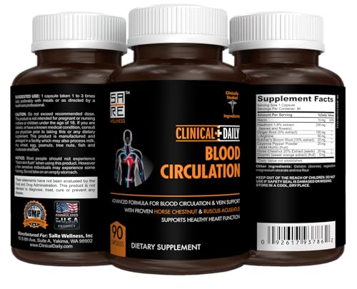 Daily supplement for healthy veins