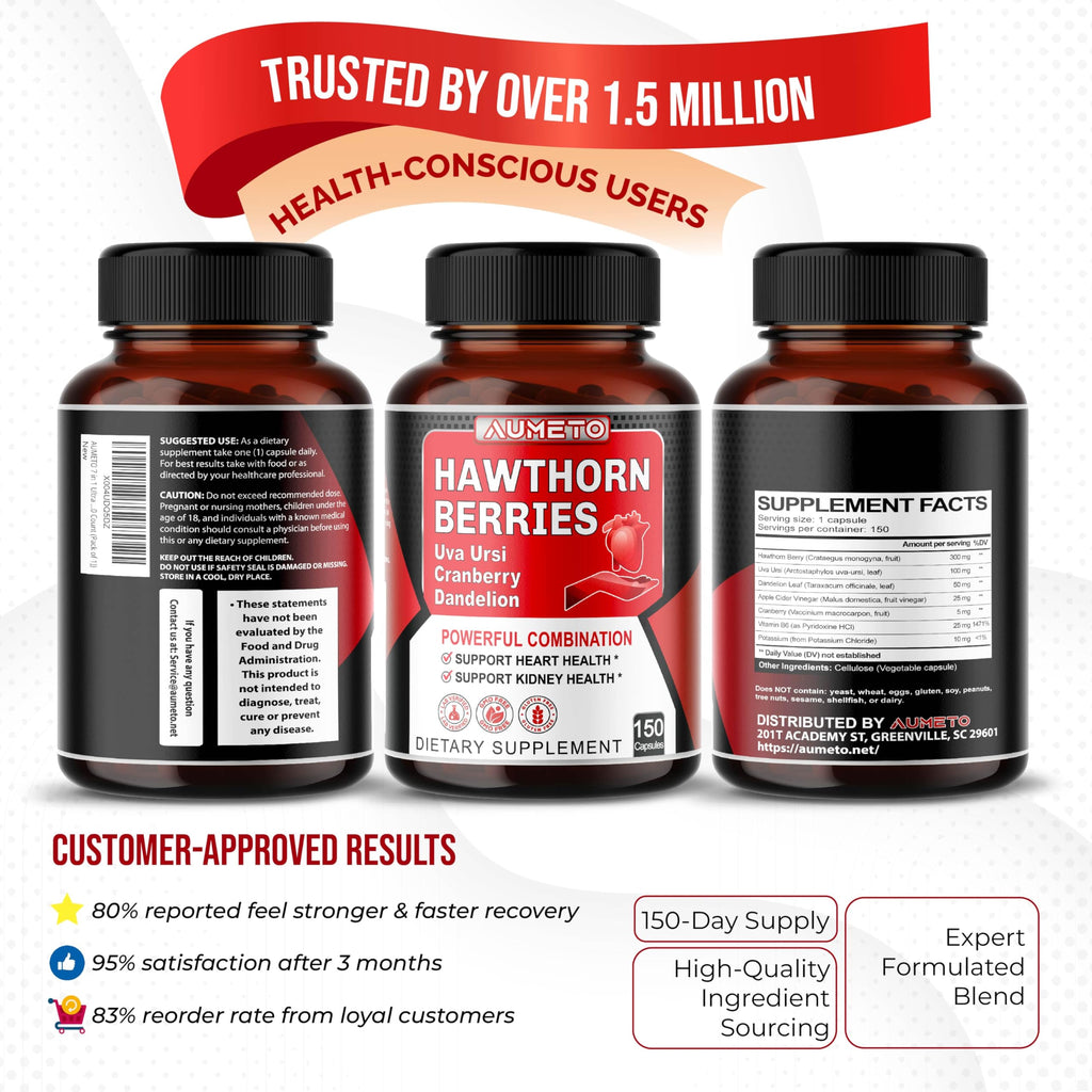 Daily supplement for heart and kidney