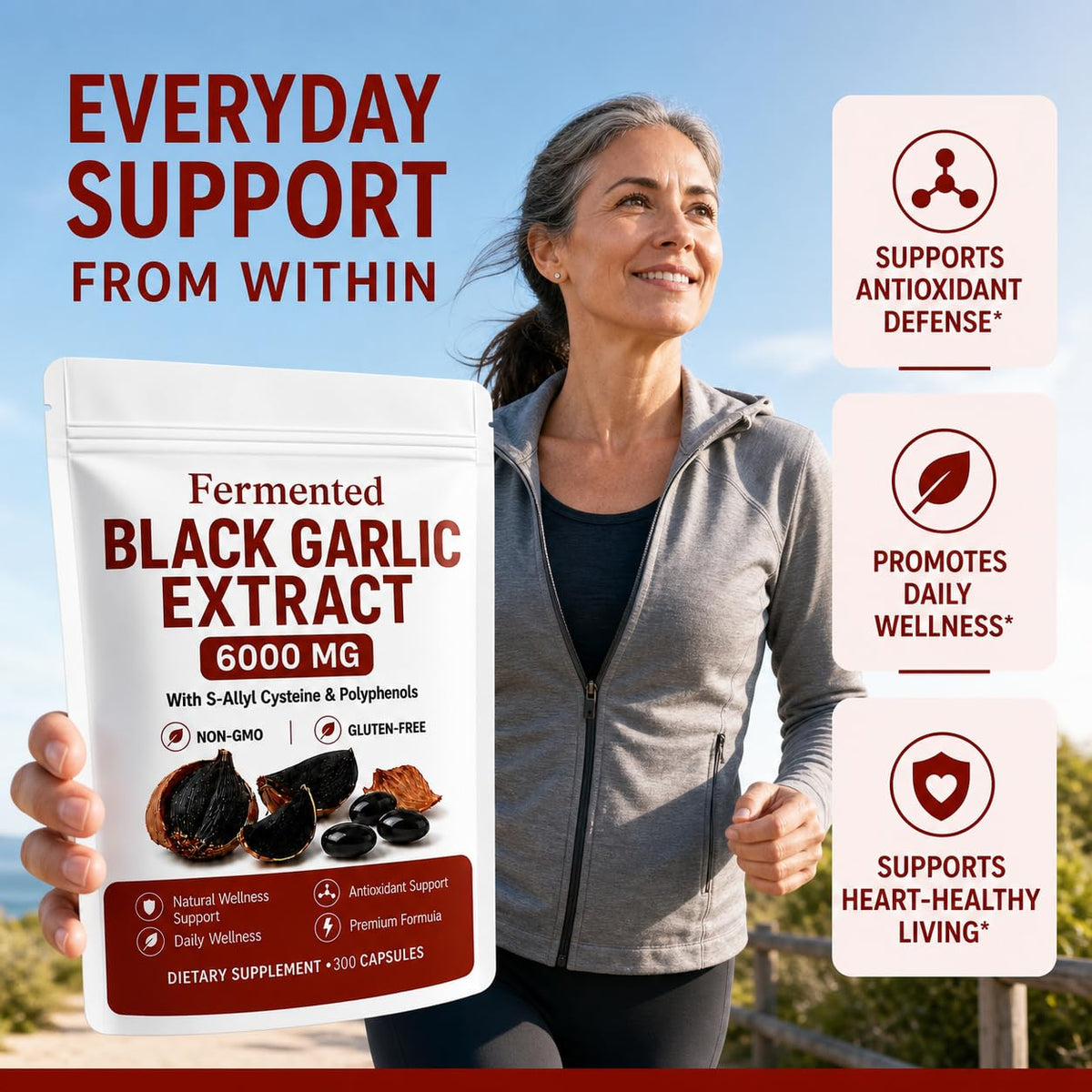 Daily supplement for heart health