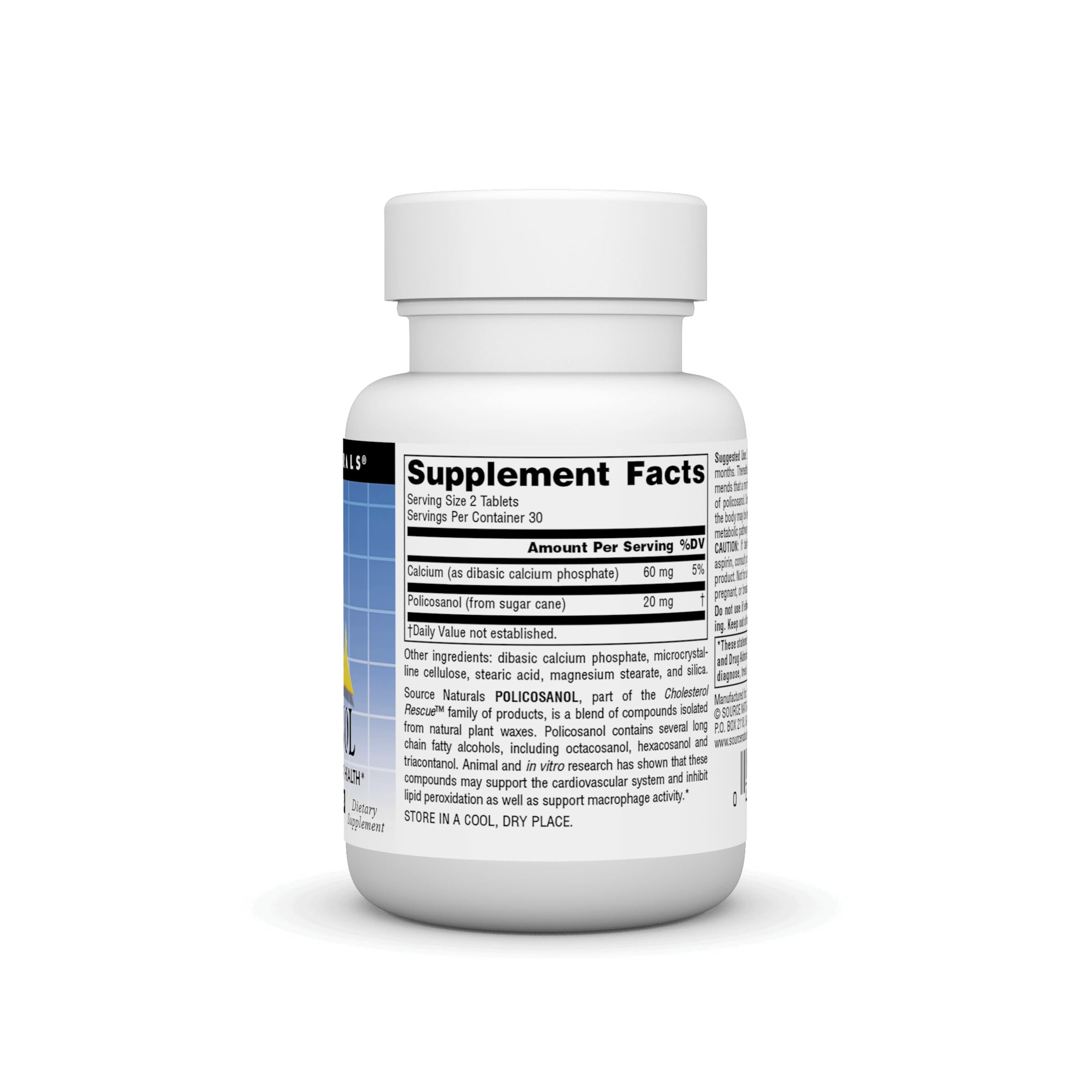 Daily supplement for heart support