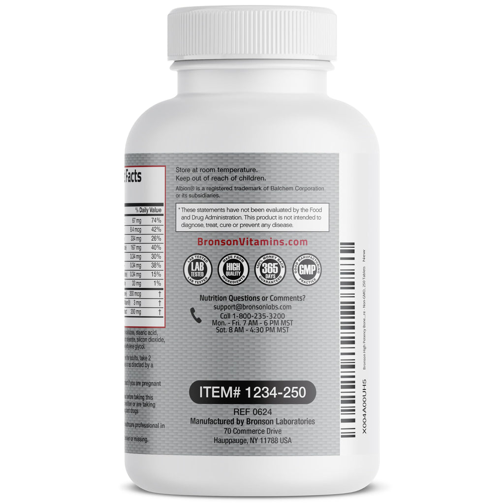 Daily supplement for strong bones