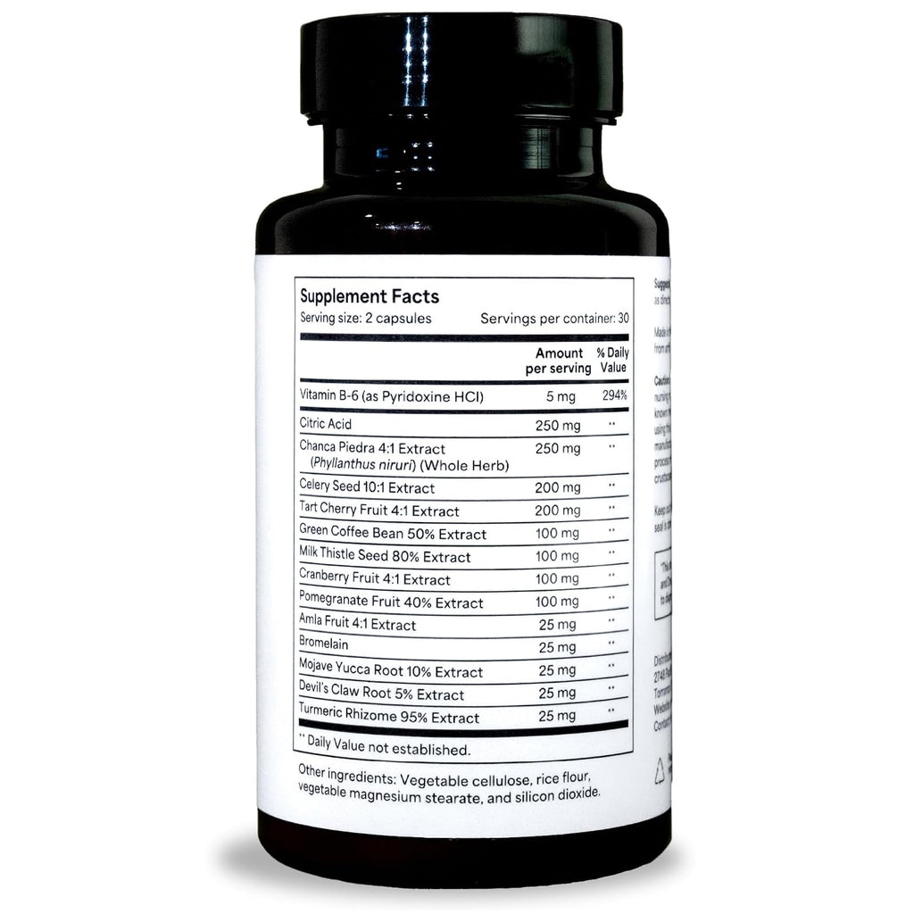 Daily supplement for uric acid health