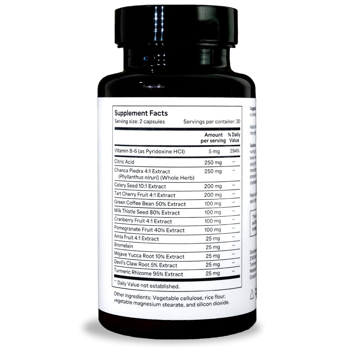 Daily supplement for uric acid health