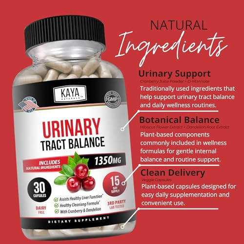Daily supplement for urinary tract health