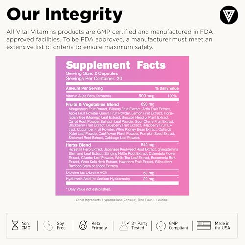 Daily supplement for youthful appearance