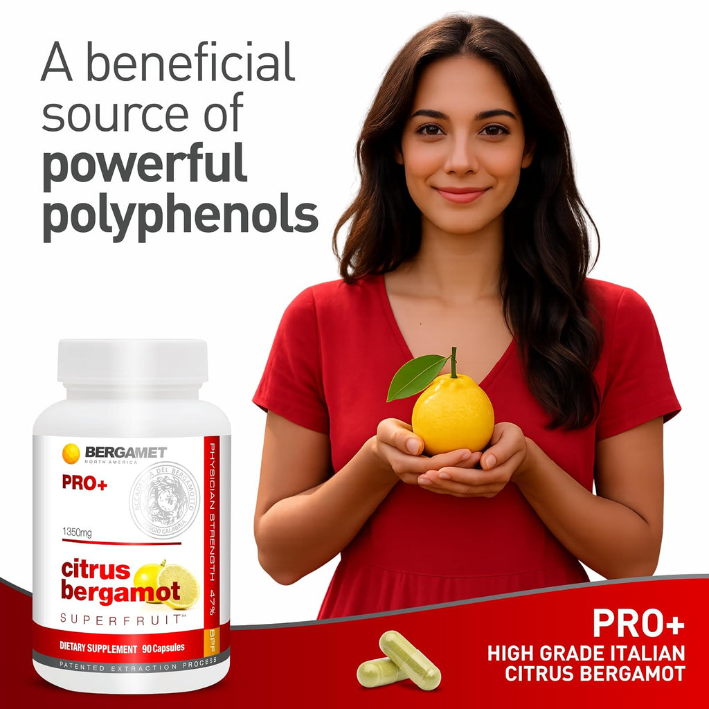 Daily supplement with Citrus Bergamot capsules