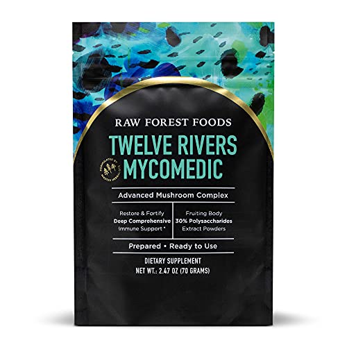Daily support mushroom powder supplement