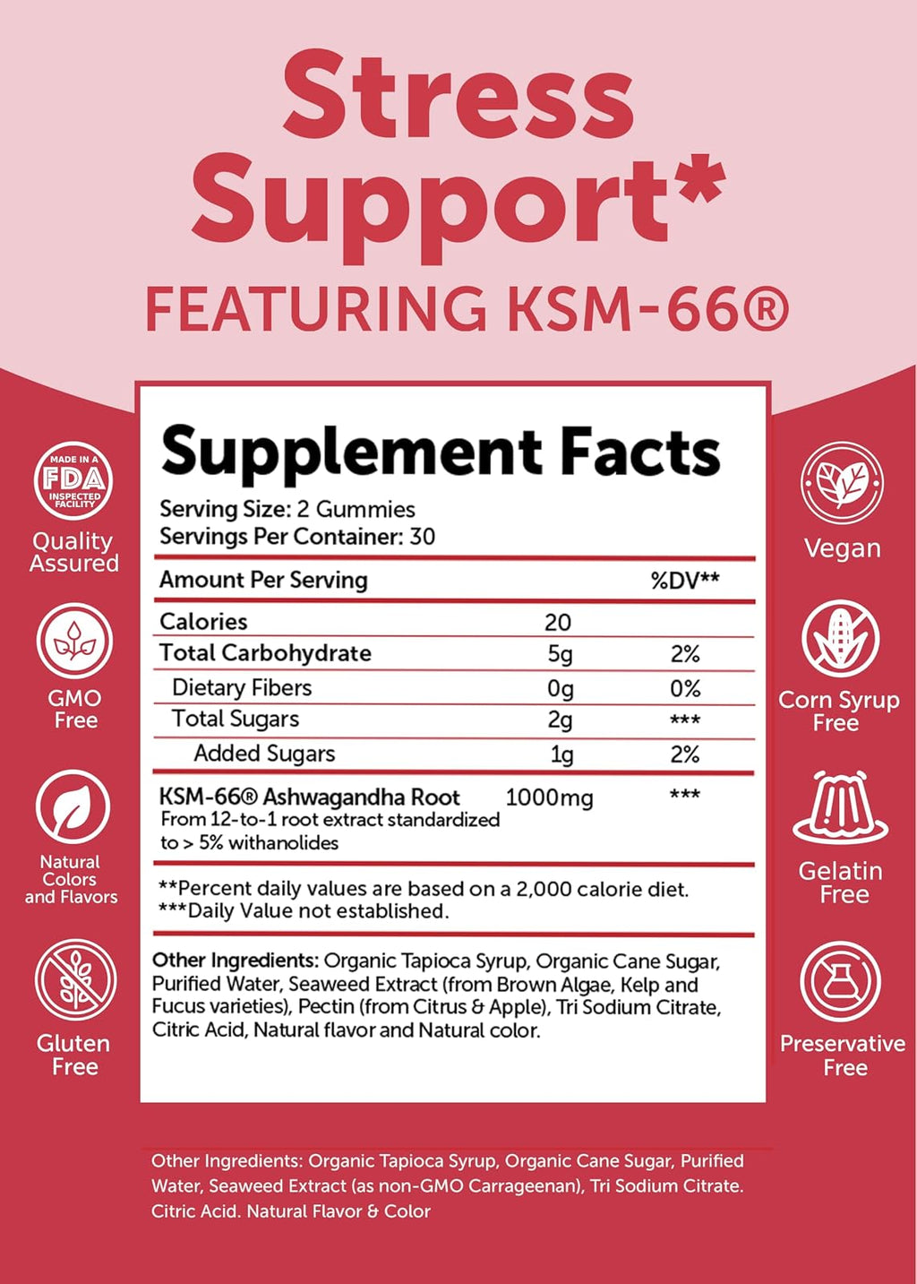 Daily support with ashwagandha gummies