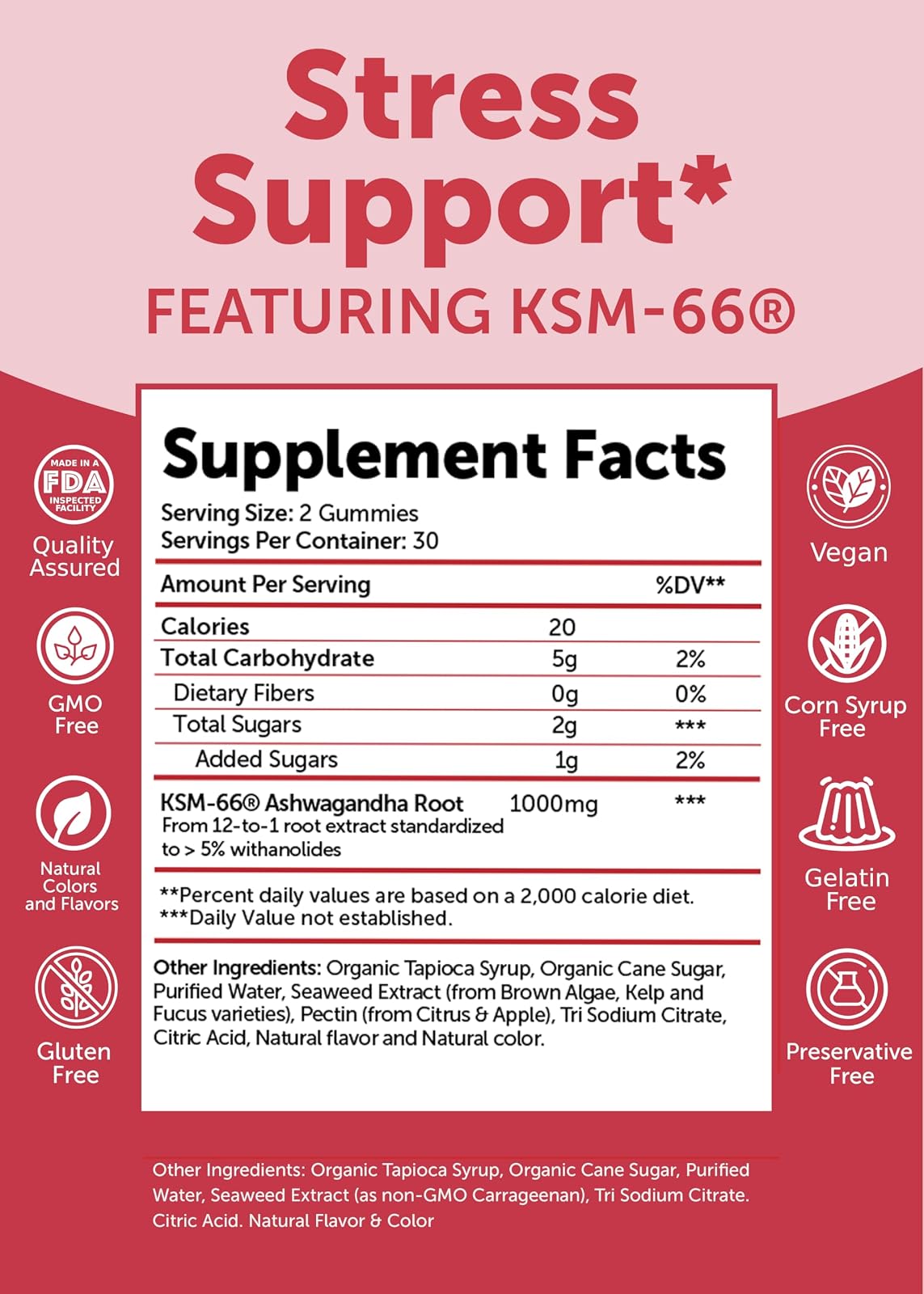 Daily support with ashwagandha gummies