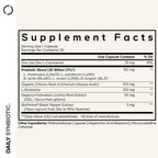 Daily Synbiotic with Lactobacillus