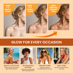 Daily tanning gummies for a radiant complexion