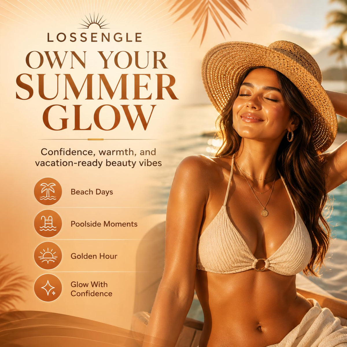 Daily tanning gummies for radiant skin