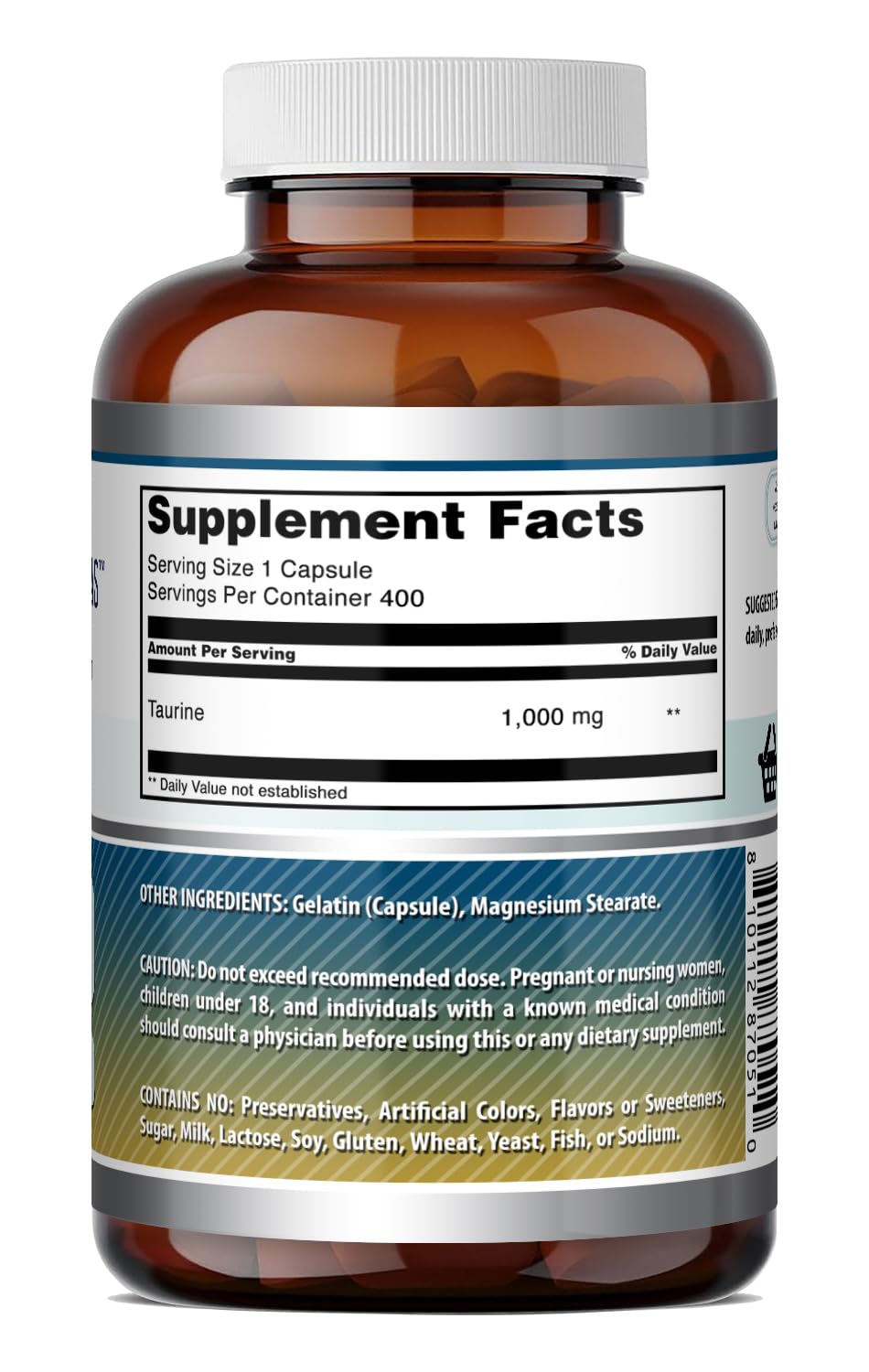 Daily taurine boost for overall wellness