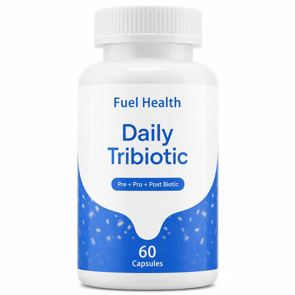 Daily Tribiotic prebiotic capsules for gut health