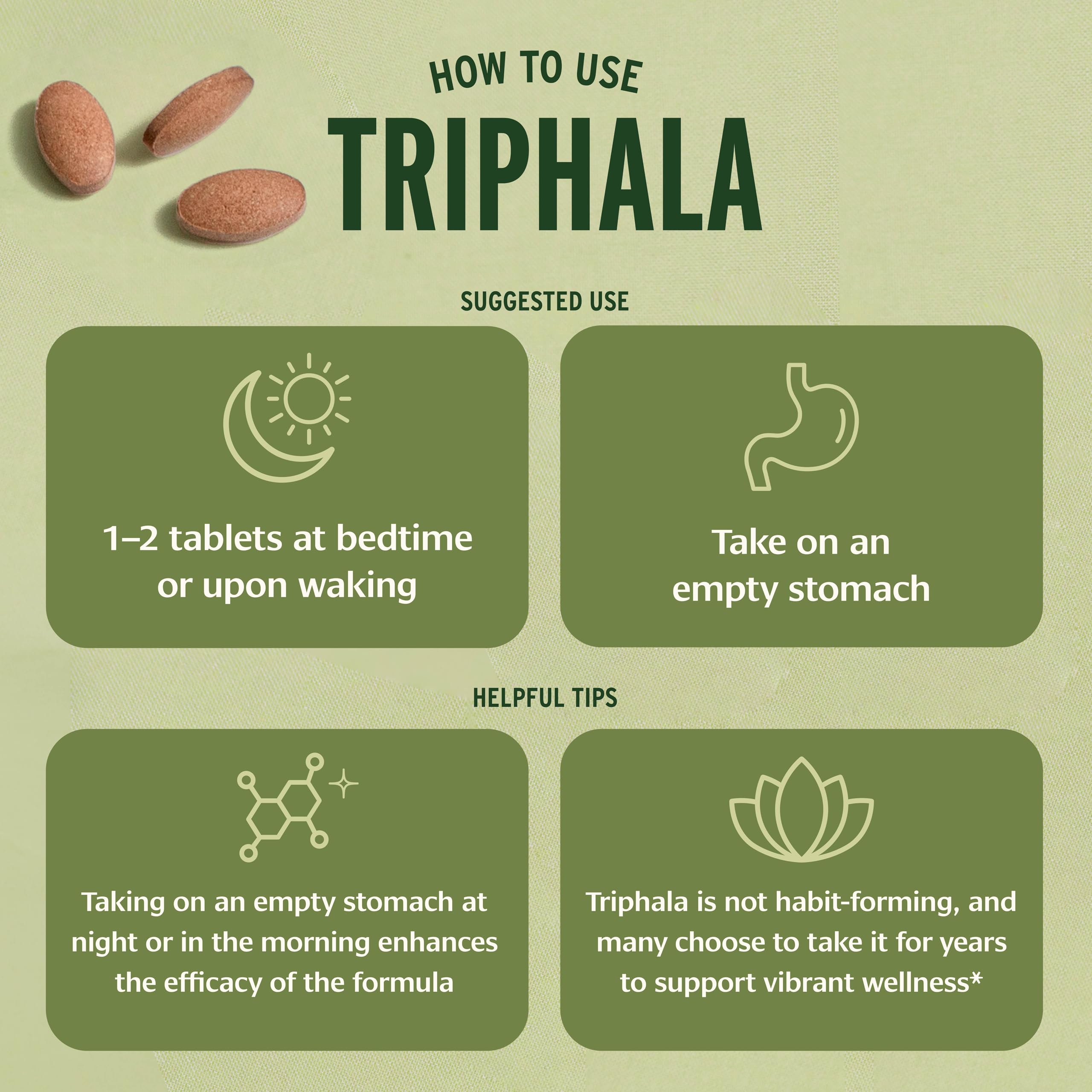 daily triphala for balanced digestion