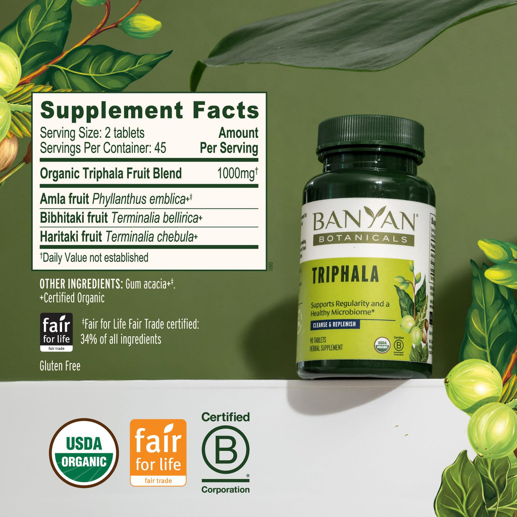 daily triphala for improved digestion