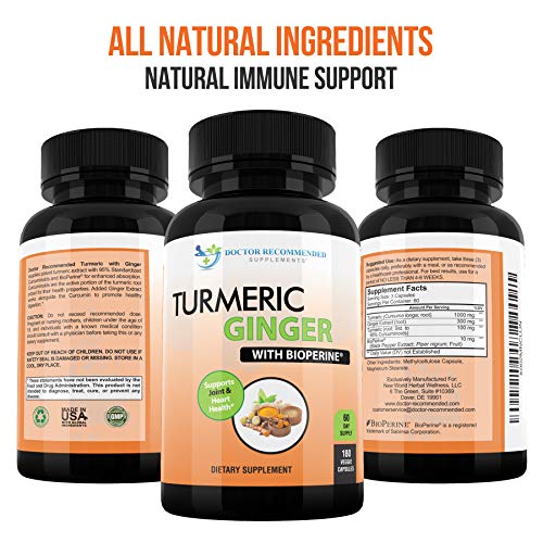 daily turmeric and ginger capsules