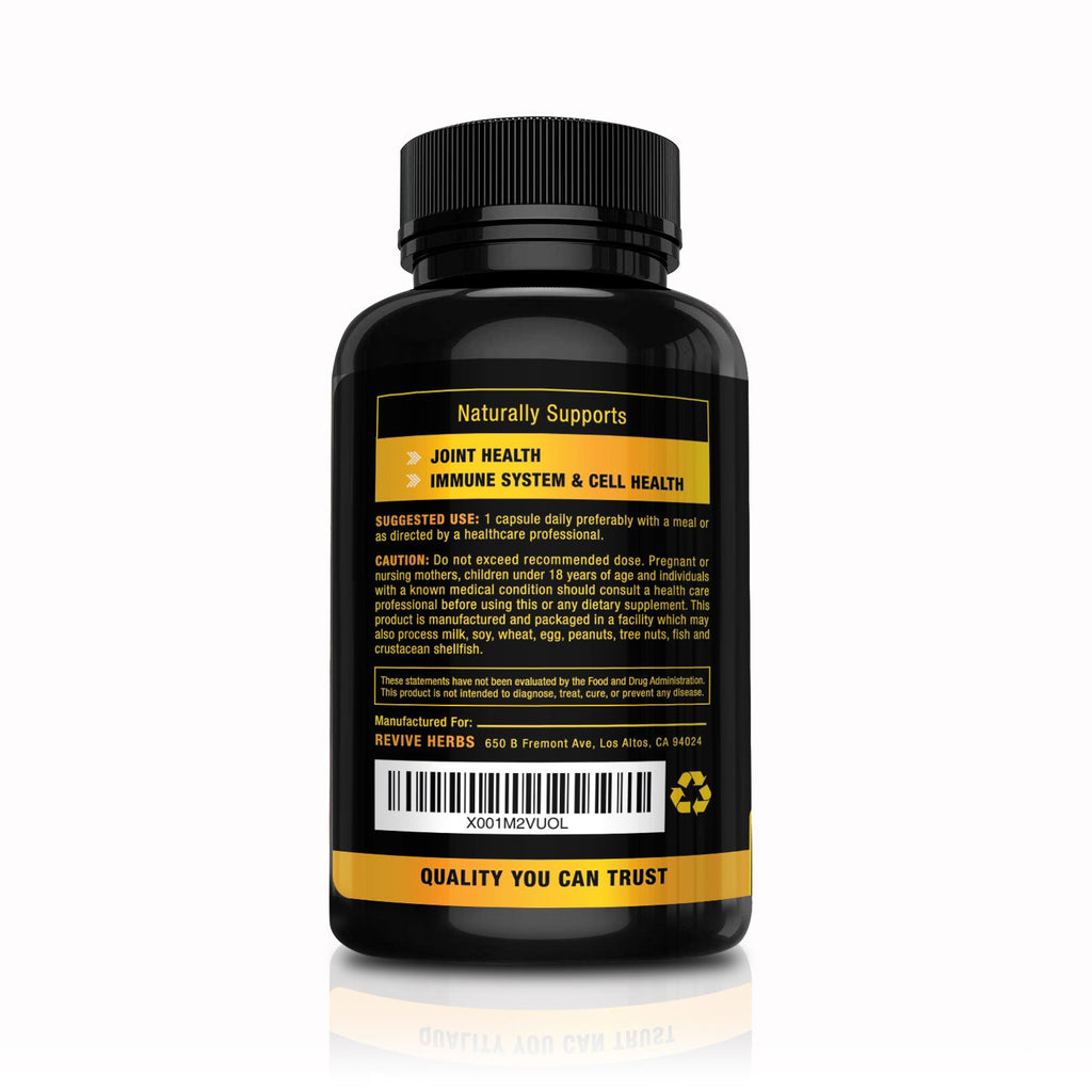 daily turmeric capsules for health