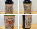 Daily turmeric capsules for vitality