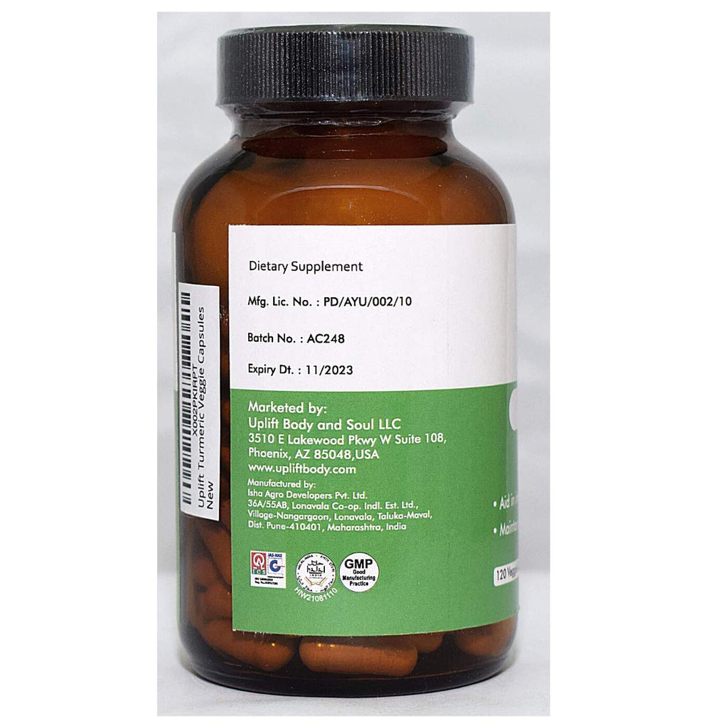 daily turmeric capsules for wellness