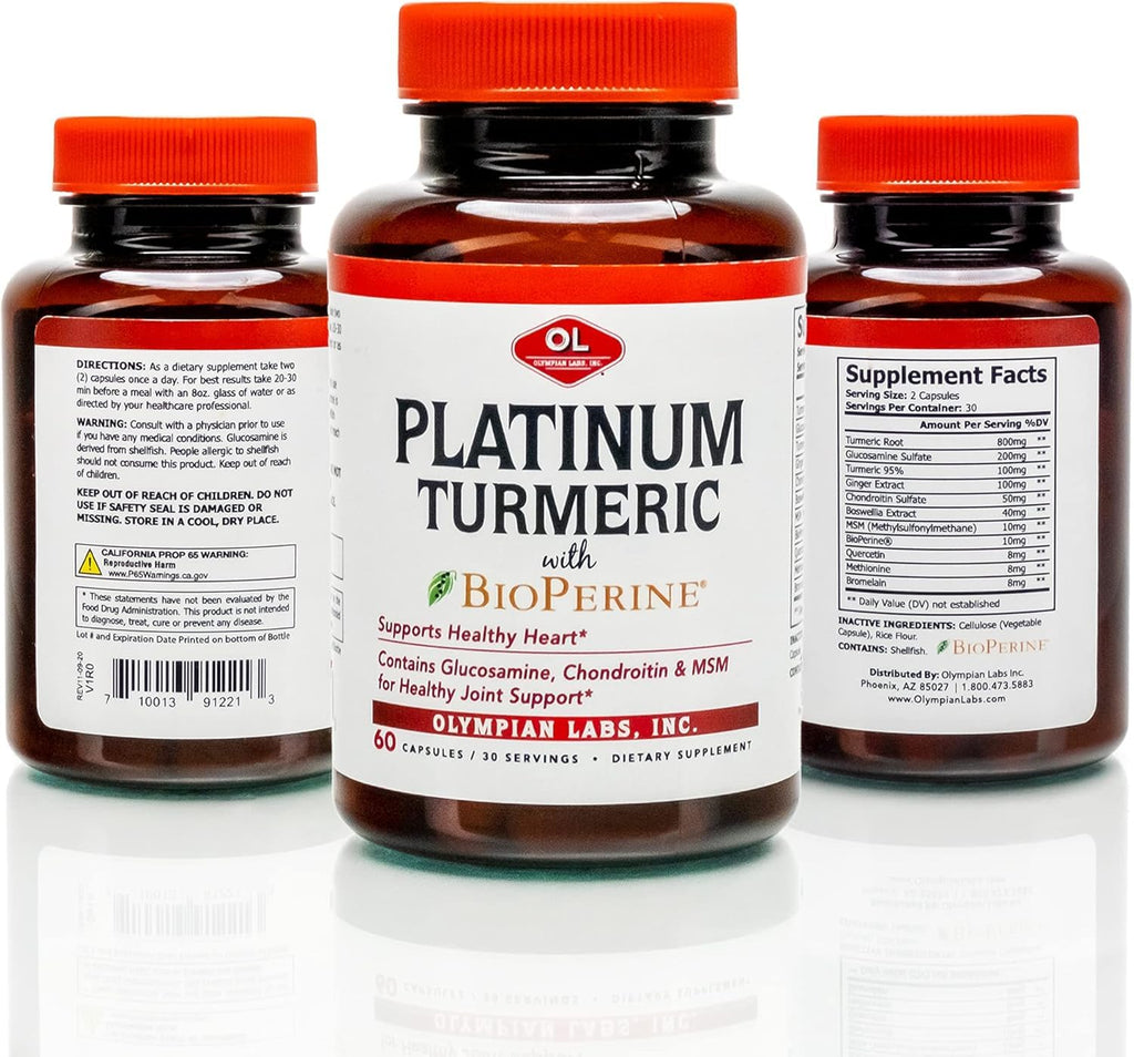 Daily turmeric capsules for wellness