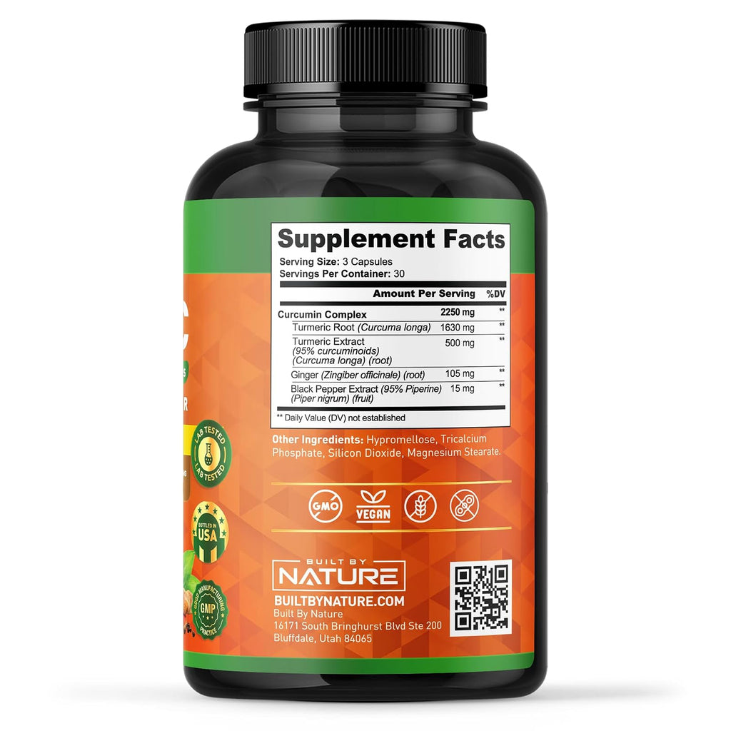 daily turmeric curcumin for vitality