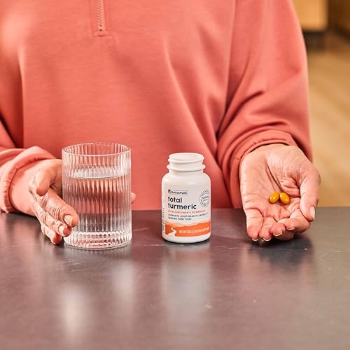 Daily turmeric curcumin for vitality