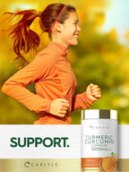 Daily turmeric curcumin for wellness