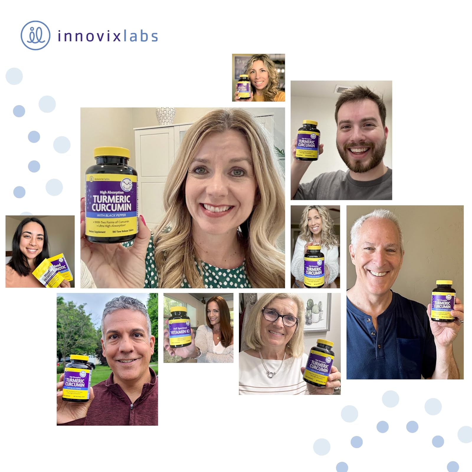 Daily turmeric curcumin health support