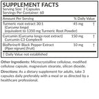 daily turmeric curcumin health support