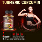 daily turmeric curcumin intake