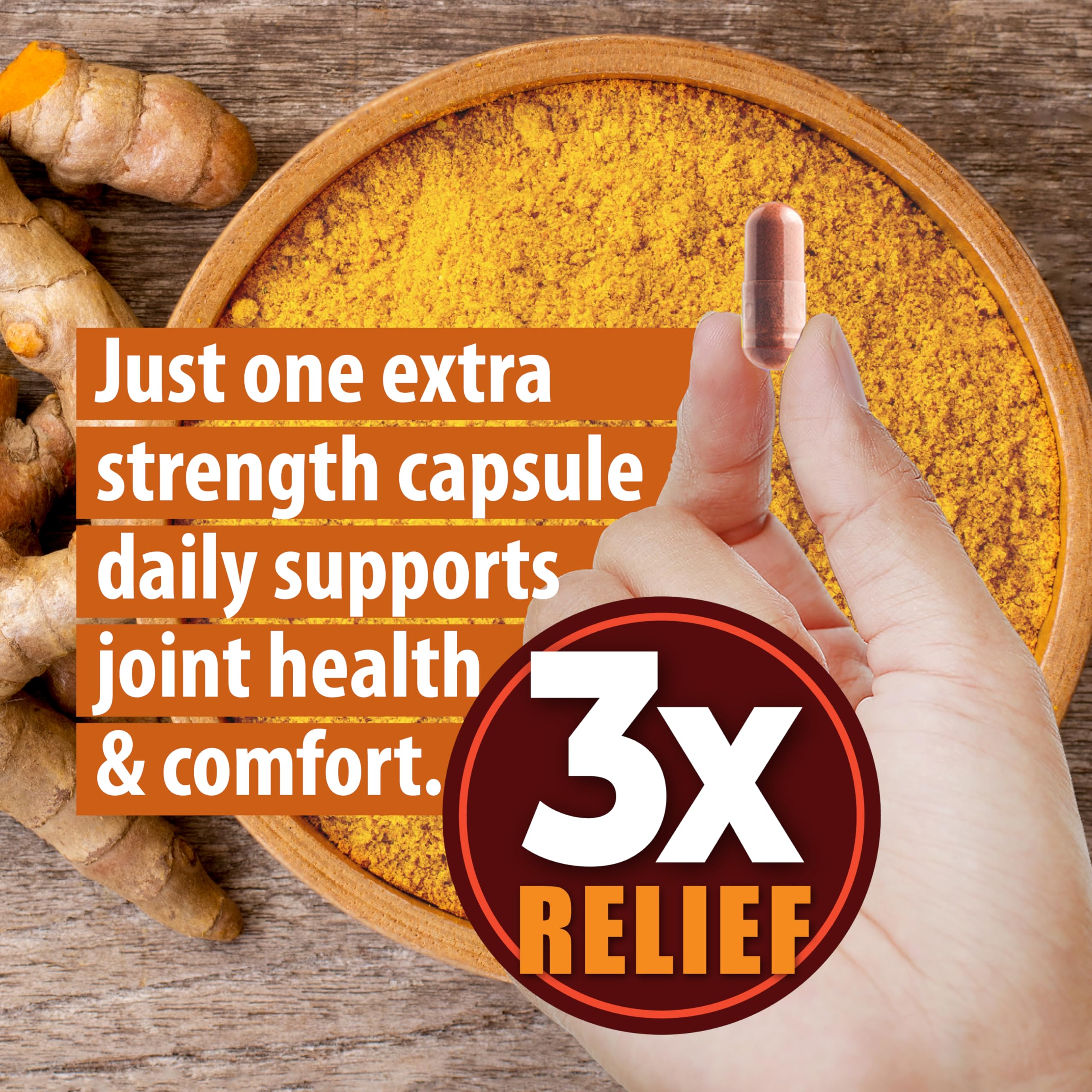 daily turmeric curcumin supplement