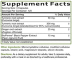 daily turmeric ginger capsules for immune health