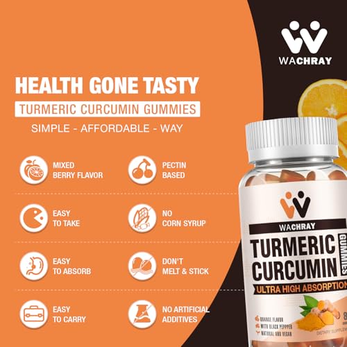 daily turmeric gummy for overall health