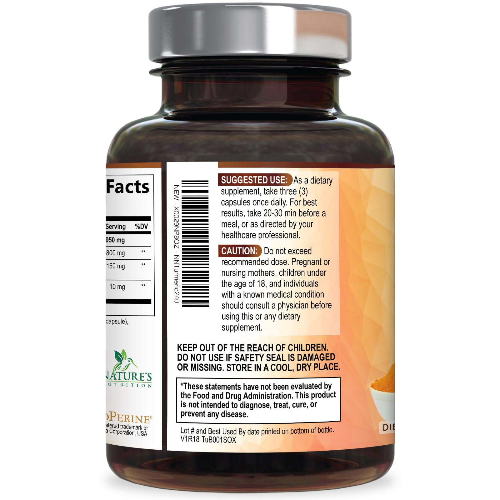 daily turmeric supplement for energy