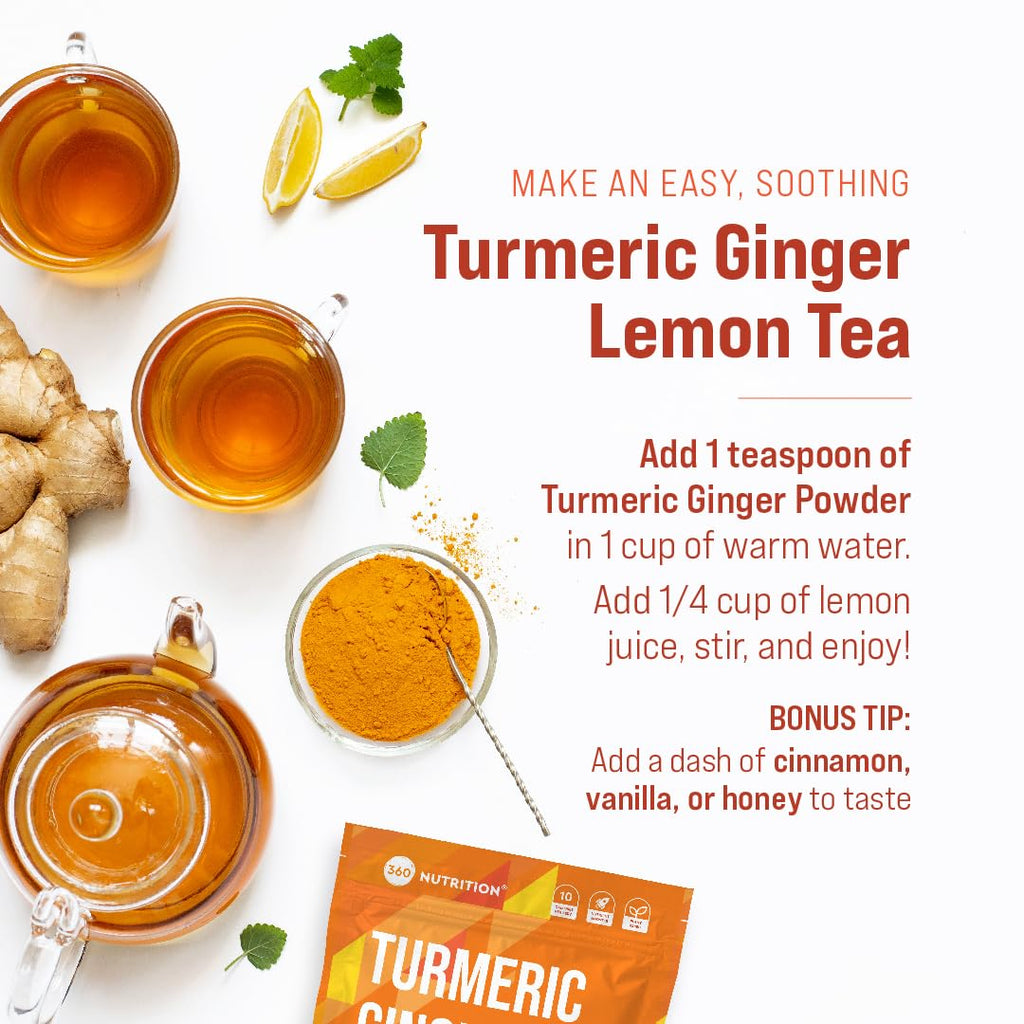 Daily turmeric supplement for energy