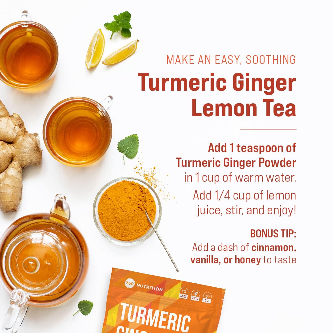 Daily turmeric supplement for energy