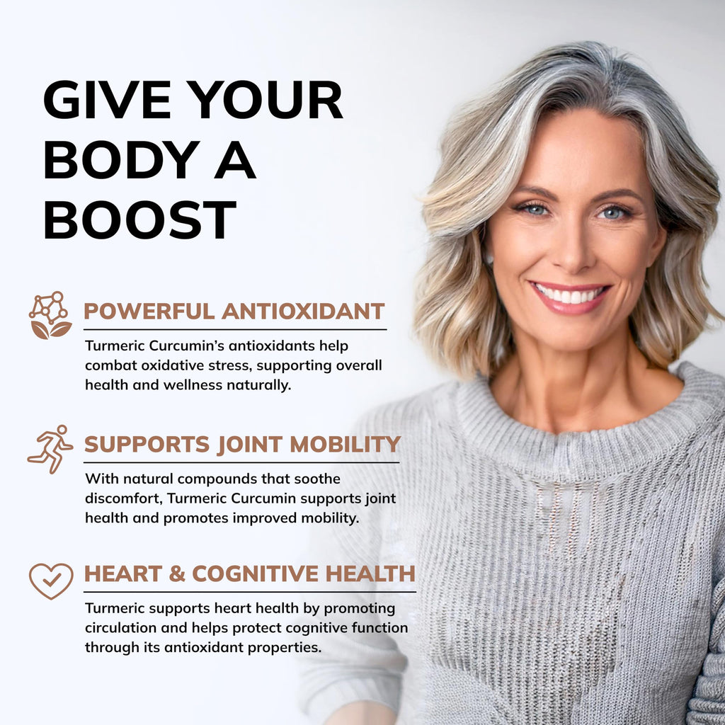daily turmeric supplement for health