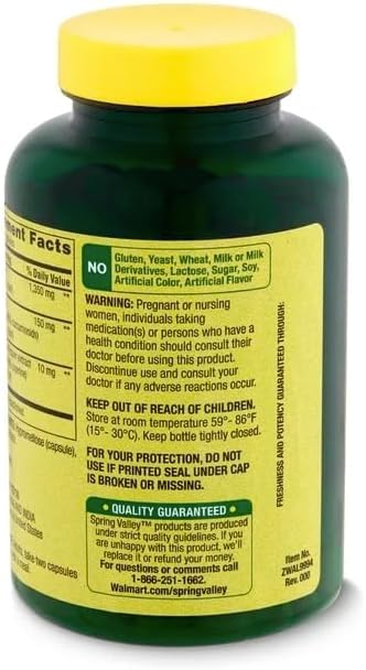 daily turmeric supplement for vitality