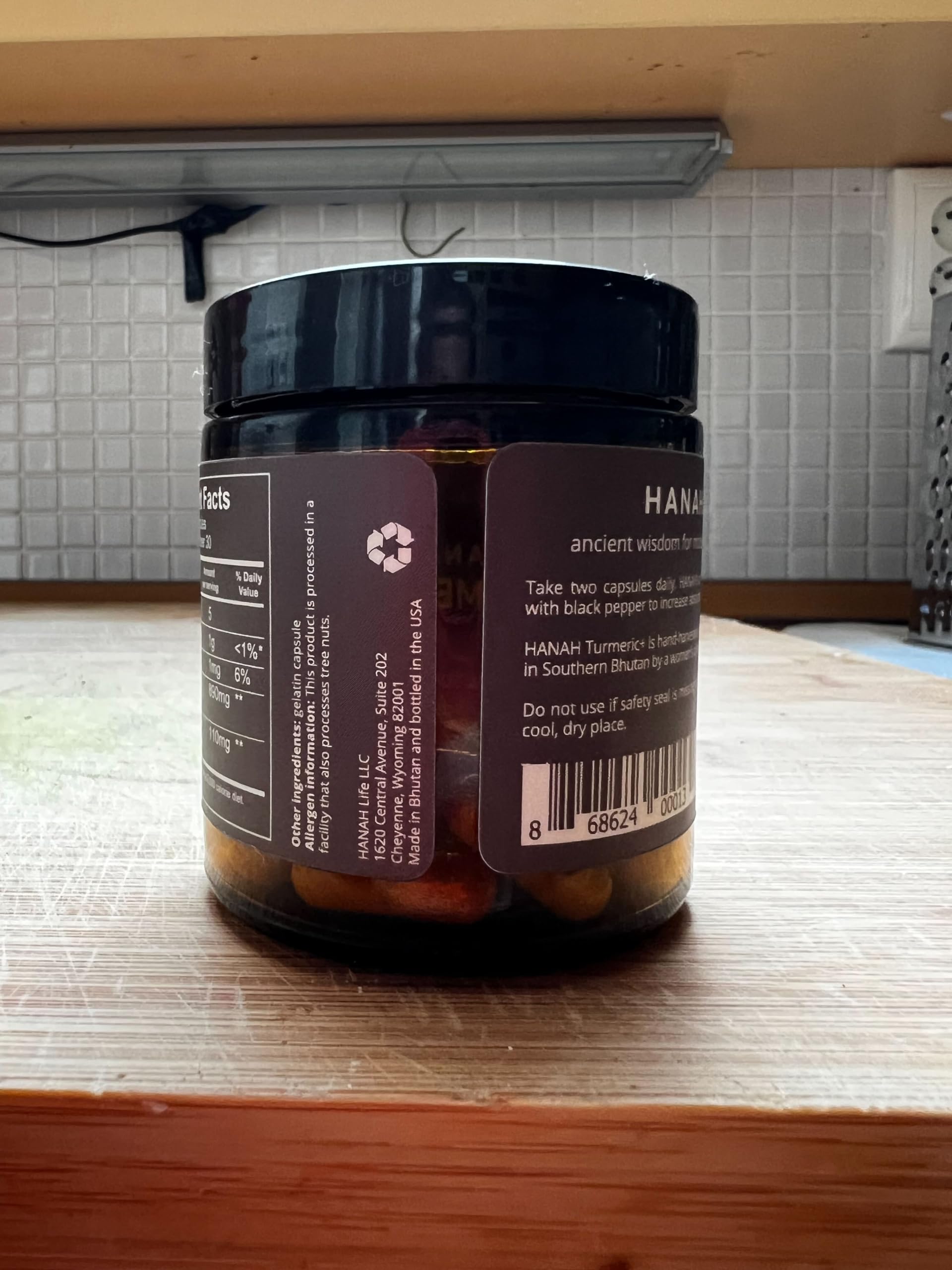 daily turmeric supplement for vitality