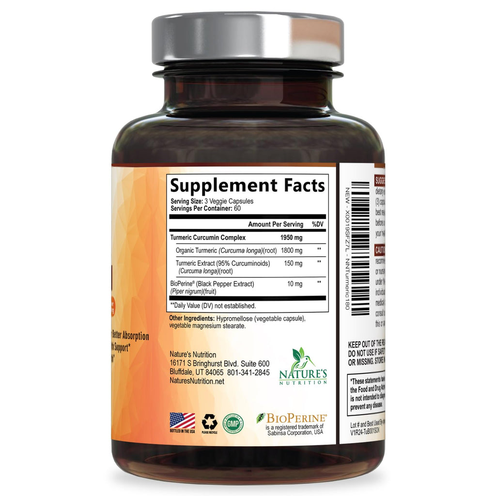 daily turmeric supplement for vitality