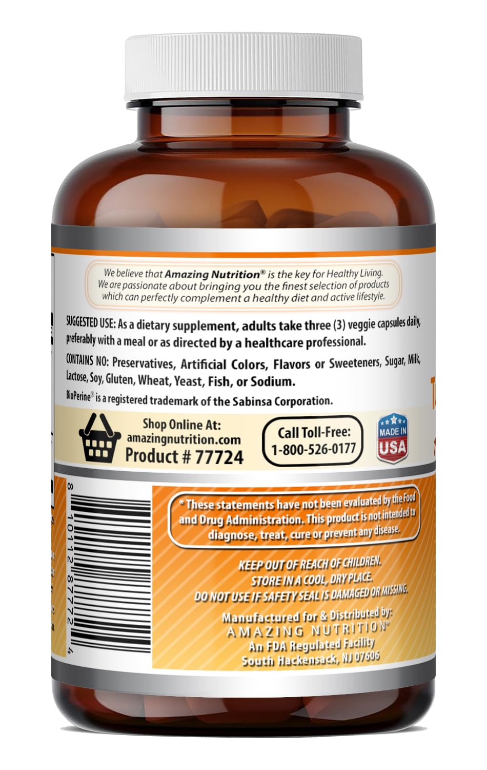 daily turmeric supplement for vitality