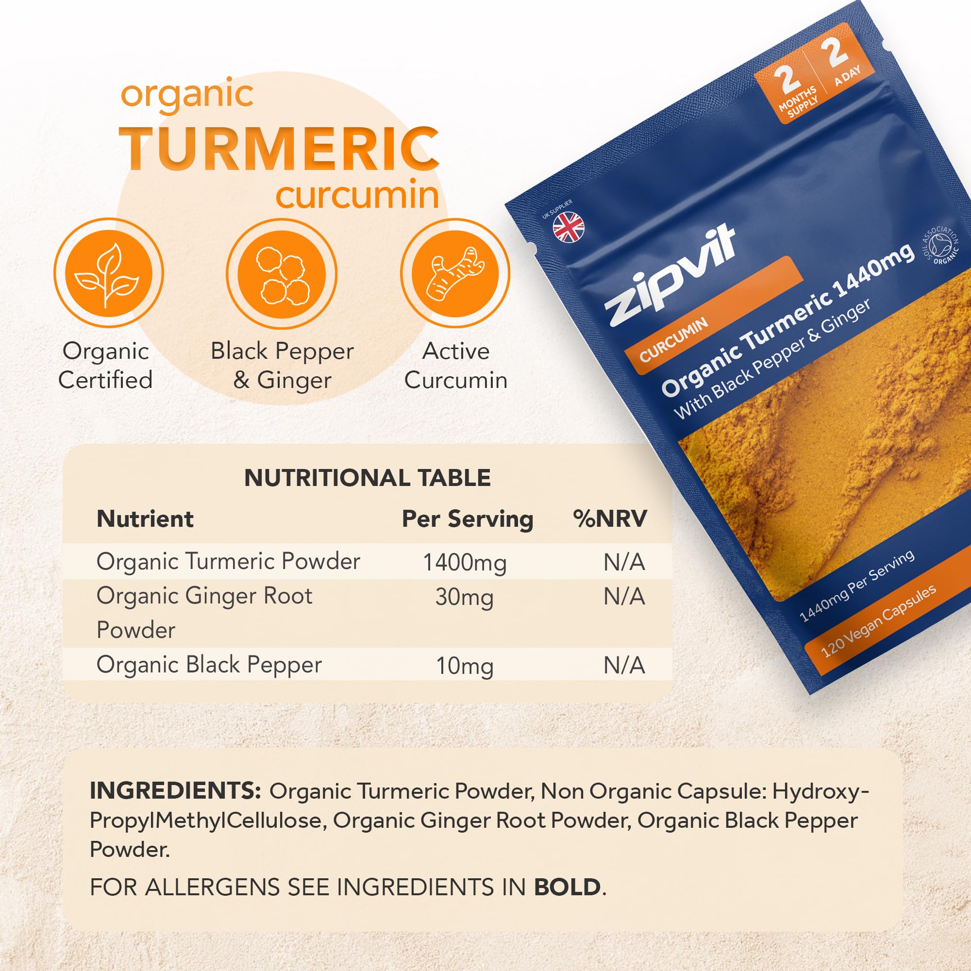 daily turmeric supplement for vitality