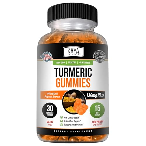 Daily turmeric supplement with black pepper