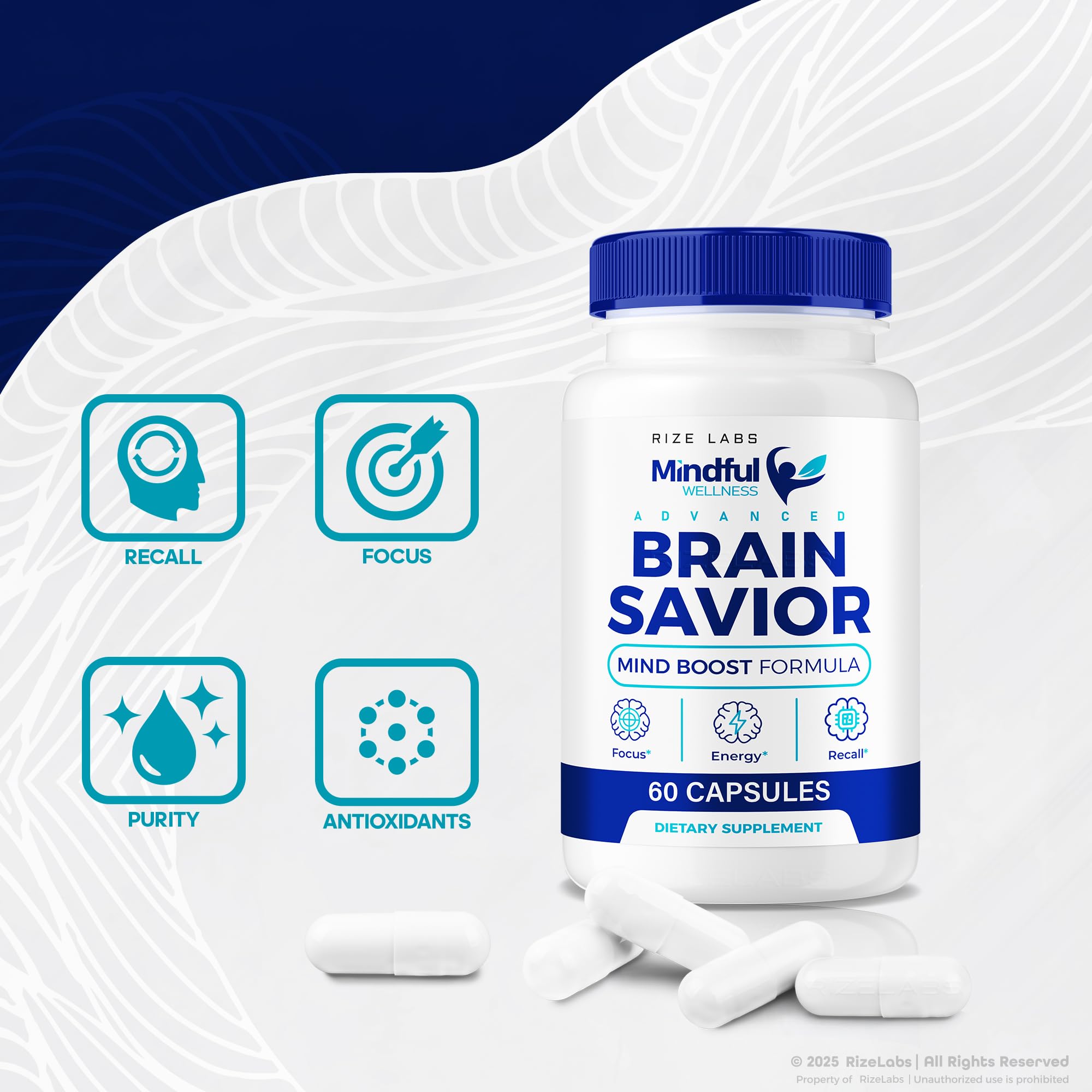 Daily use blended vitamin and mineral support