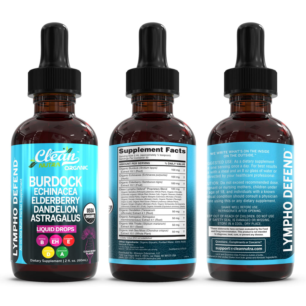 Daily use of echinacea drops
