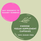 Daily vegan capsules for beauty boost