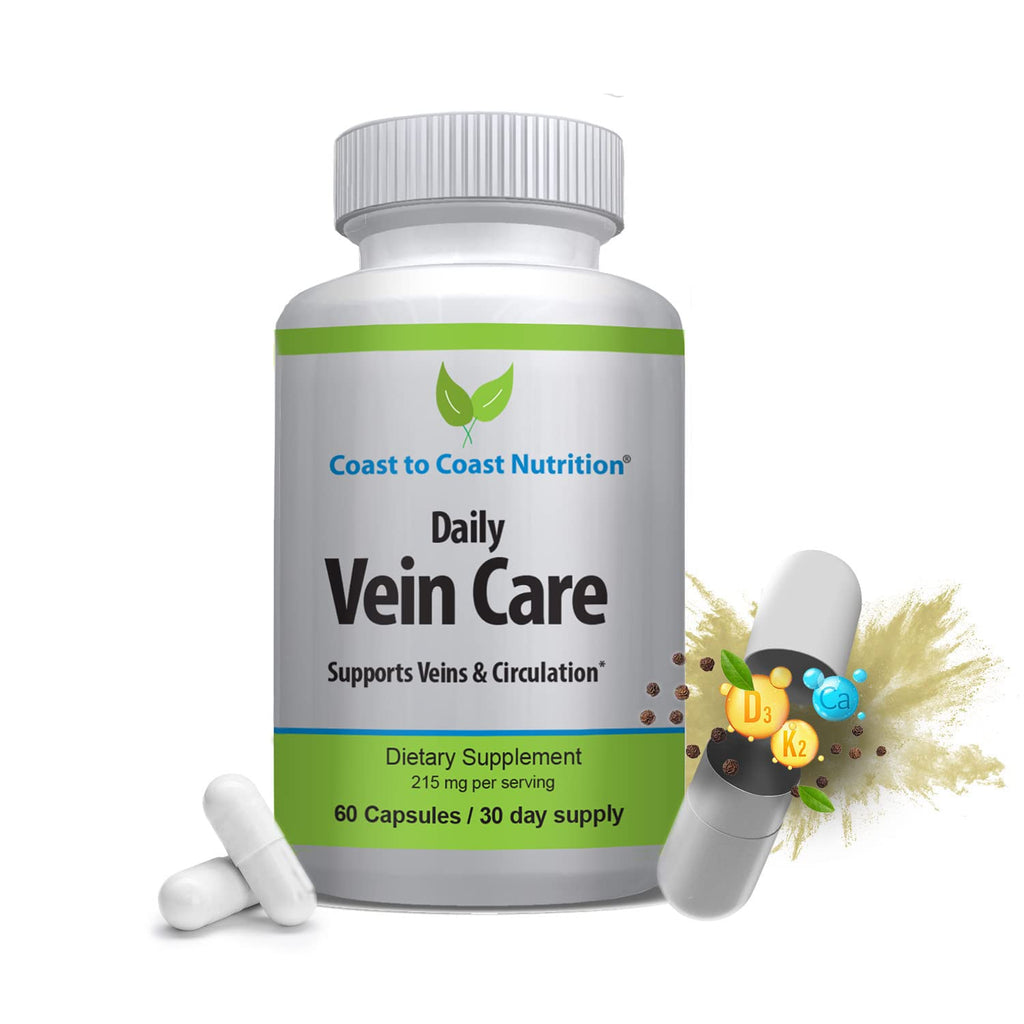 Daily Vein Care circulation support capsules
