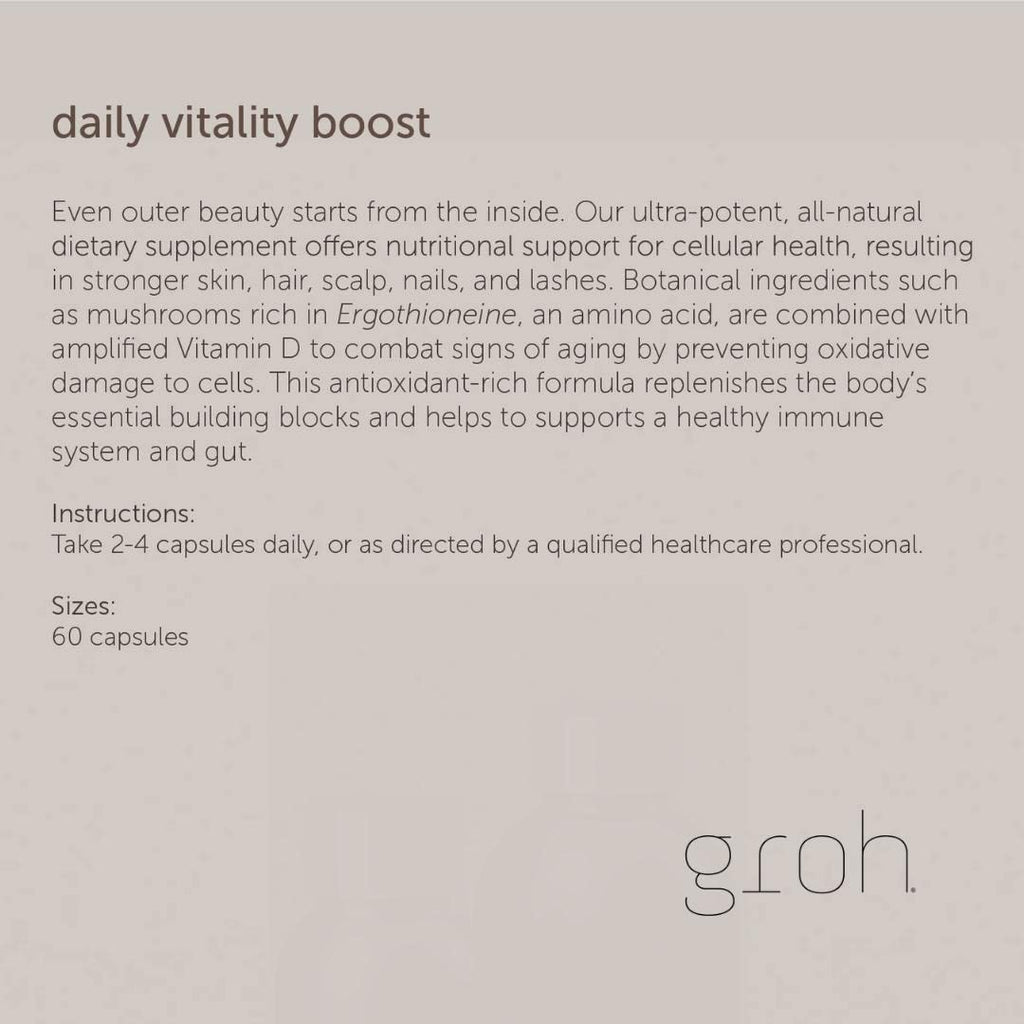 Daily Vitality Boost for healthy hair
