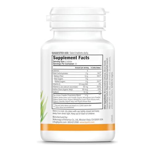 daily vitality from chlorella tablets